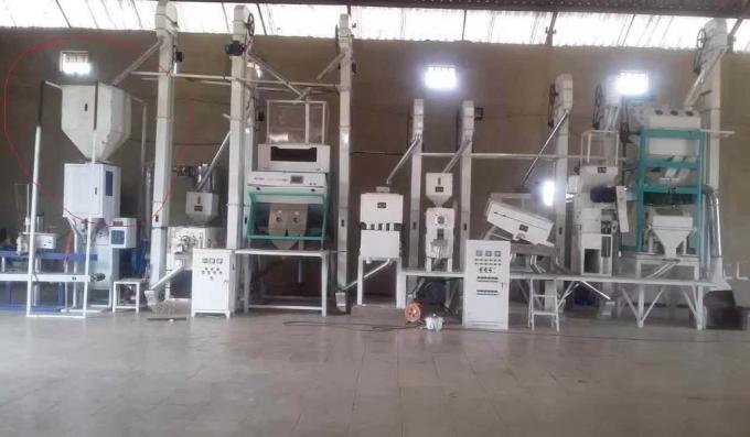 Industrial Rice Milling Machine , Paddy Rice Processing Equipment