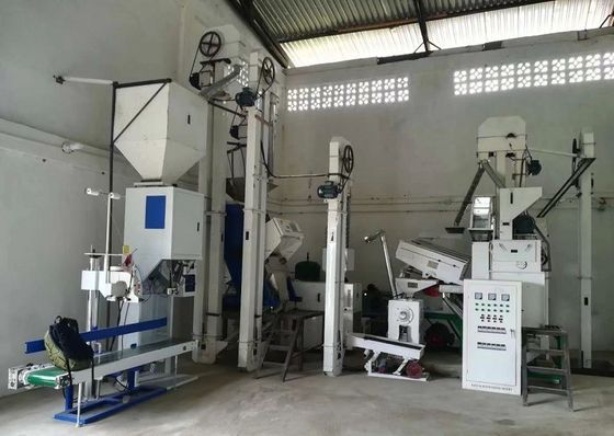 Industrial Rice Milling Machine , Paddy Rice Processing Equipment