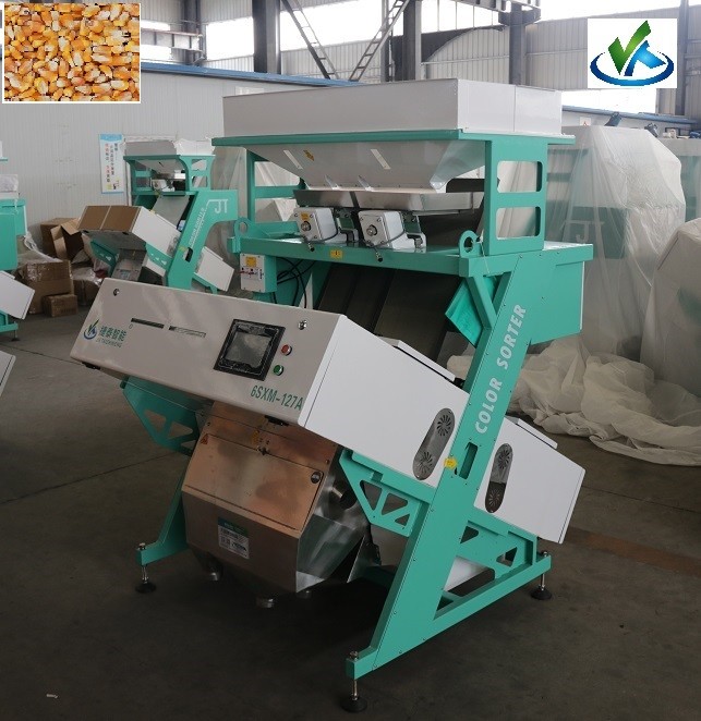 JIETAI ZHINENG Grain Color Sorter Machine 12 Chutes 1.6T/H-3T/H Grain ...