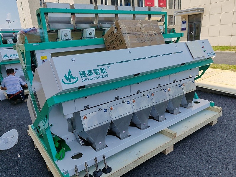 RGB Color Separator Sorter For Peanuts Sesames 99.99% Precision 2.2 Mpa