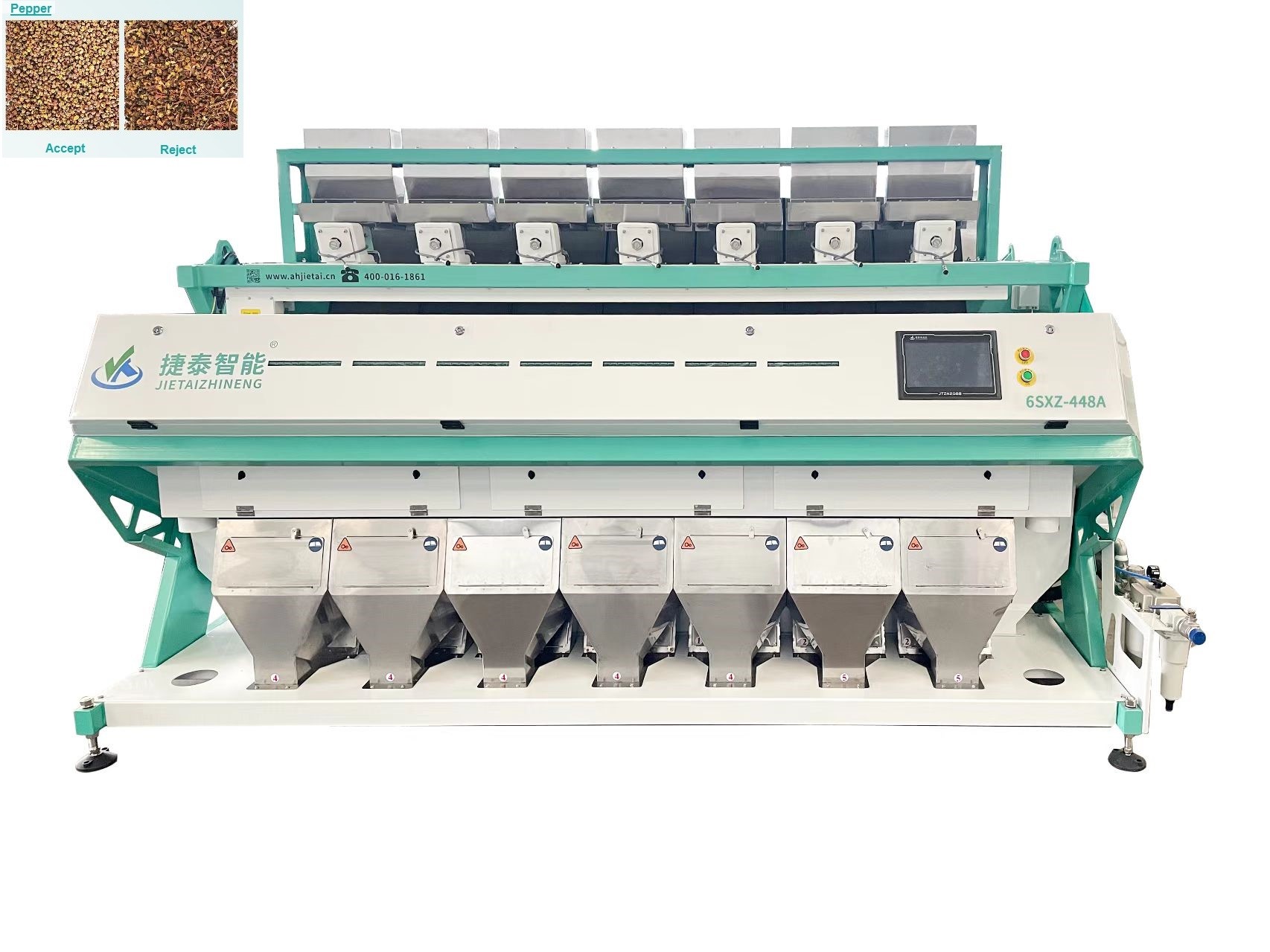 Agricultural Optical Kernel Grain Color Sorting Machine Wheat Color Sorter